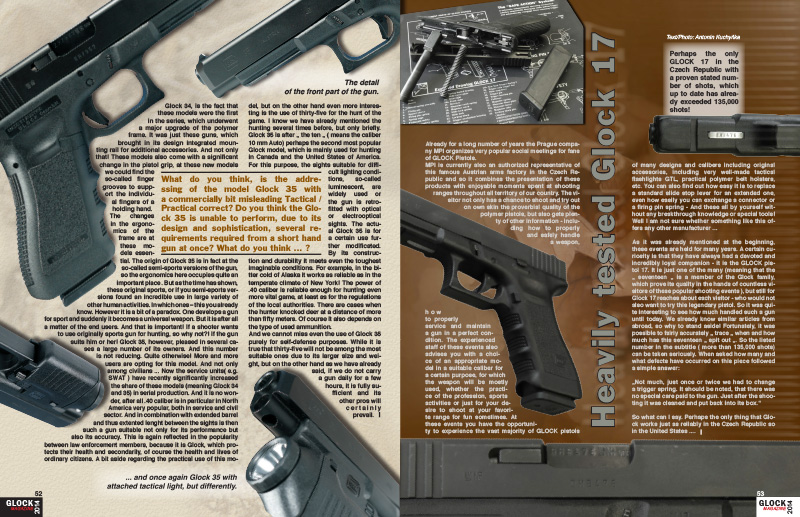 Glock Magazine for Glock fans - one world, one pistol - Homepage